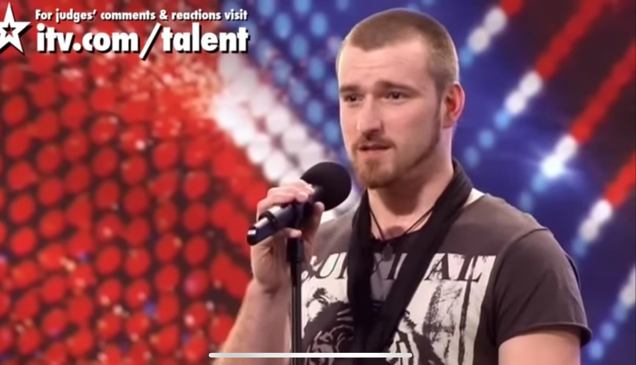 Nervous Scottish Singer Delivers An Anthem So Powerful He Couldn’t Stop ...