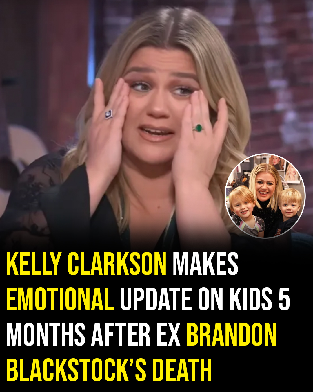 Kelly Clarkson’s rare comment after ex Brandon Blackstock’s death ...